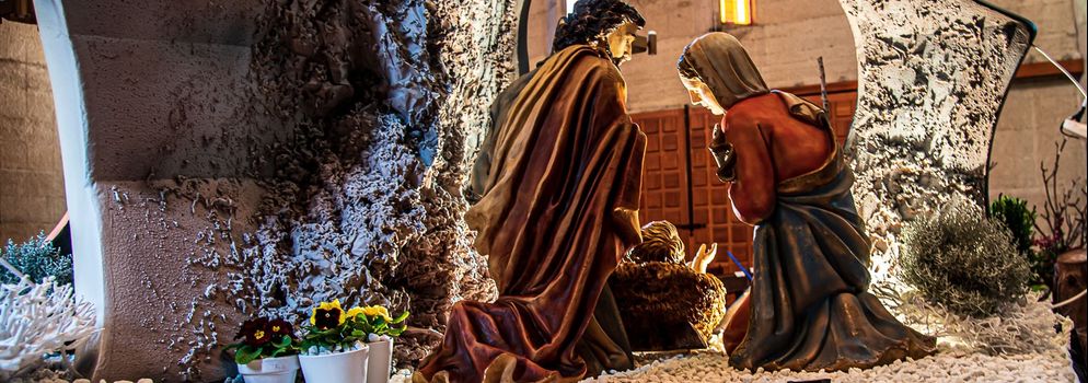 Los Dominicos inauguran el primer 'Belén-falla' - dominicos