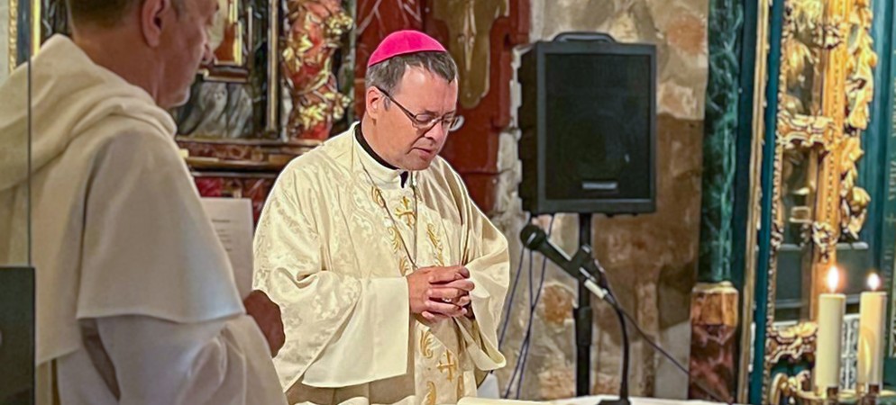 Monseñor Jesús Vidal inaugura el triduo a Santo Domingo en la Cueva de ...