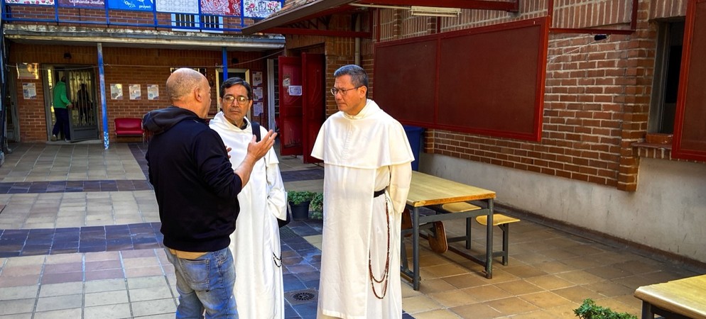 El Maestro de la Orden de Predicadores visita la Fundación San Martín ...