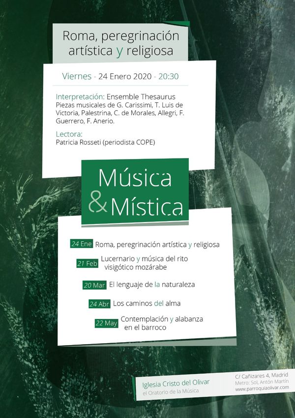 Música y Mística: "Roma, peregrinación artística y religiosa ...